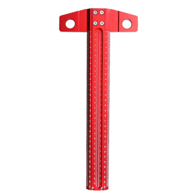 T Type Square Ruler Right Angle Scribe Aluminum Marking Gauge 90 Degree ...