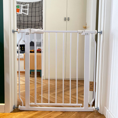 BalanceFrom Easy Walk-Thru Safety Gate for Doorways and Stairways with ...