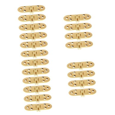 OSALADI 20 pcs Alloy Clamshell Hinge Cabinet Hinge Kitchen Cabinet Door ...