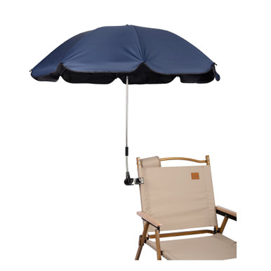 STARRY CITY Chair Umbrella with Universal Adjustable Clamp,46 inch Sun ...