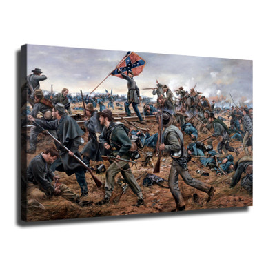 Battle of Fredericksburg Confederate Civil War Poster Oil Art and Wall ...