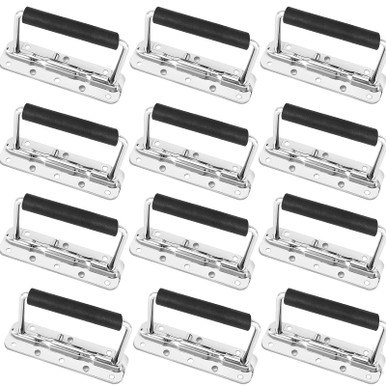 HOIGON 12 Pack Spring Loaded Case Handle, Surface Mounted Chest Handle ...