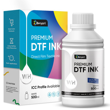 Beryzol Premium DTF White Ink 500ML DTF Transfer Ink Conversion Kit ...