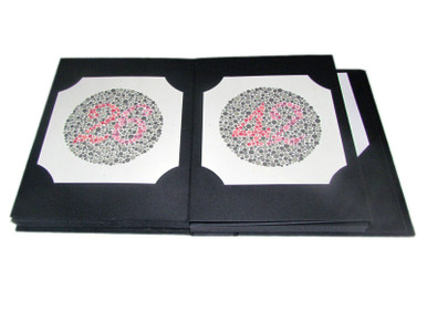 Ishihara Colour Vision Test Book for Color Deficiency 24 Plates with ...