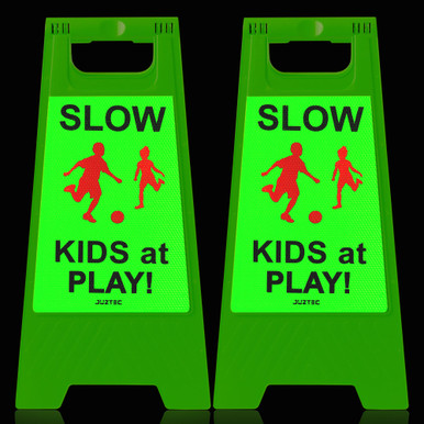 Juztec Kids at Play Signs For Street Children at Play Safety Signs For ...