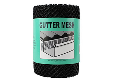 Home-X - Gutter Guards Roll & Leaf Guard, 6-inch x 20-Feet of Durable ...