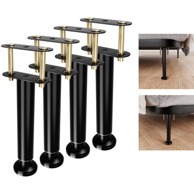 Adjustable Bed Frame Support Legs,Metal Bed Center Slat Heavy Support ...