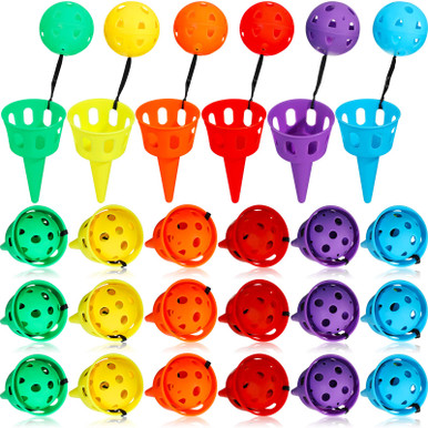 Sratte 24 Sets Throw and Catch Ball Game Set, Catch a Ball Set, Ball ...