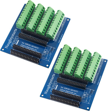 for ESP32 GPIO Breakout Board with 3 Type Output Way Terminal Screw 5 ...