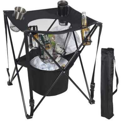 REDCAMP All-in-One Camping Table with Insulated Cooler, Portable ...