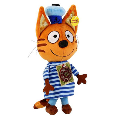 Kid-e-Cats Russian Cat Stuffed Animal Toy Korzhik - Cartoon Tri Kota ...