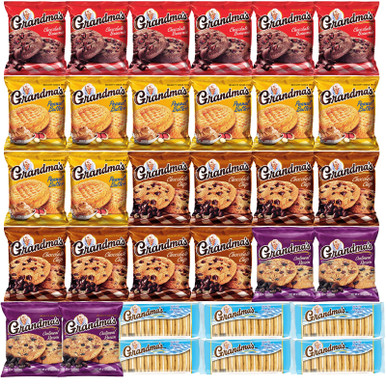 Grandma's Cookies Variety Pack - Bulk Assortment Care Package ...