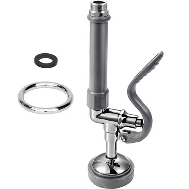 Junejour Pre-Rinse Spray Valve Head, Kitchen Sink Faucet Grip Assembly ...