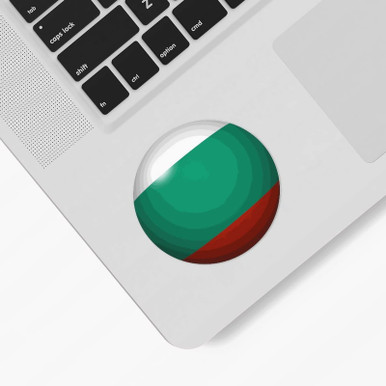 Guangpat 100 PCS Bulgaria National Flag Stickers for Man Women Bulgaria ...