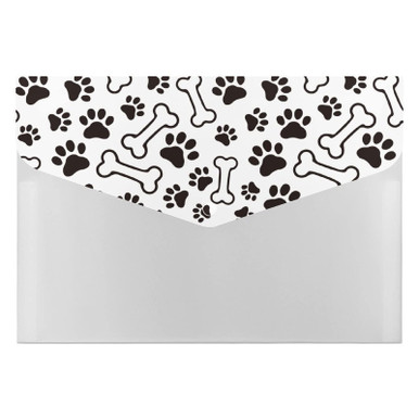 Dog Paw Print Expanding File Folder Pocket Expandable Filing Folders ...