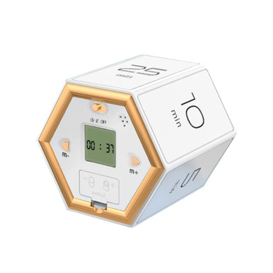 Hexagon Visual Magnetic Flip Timer Desk Productivity Cubes Timer Home ...