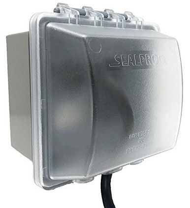 Sealproof 2-Gang Weatherproof In Use Outlet Cover | Two Gang Outdoor ...