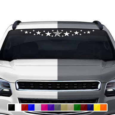 Sticky Creations Design #101-01 Stardust Nautical Star Windshield Decal ...