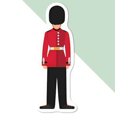 Medium 100mm 'Royal Guard Soldier' Permanent Sticker Decal for Cars ...