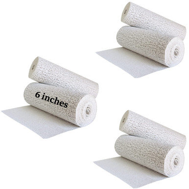 6 inches x 9 feet 6 Rolls Plaster Cloth Gauze for Hobby Crafts Mask Art ...