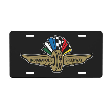Indianapolis Motor Speedway Metal Automotive License Plate Tag Aluminum ...
