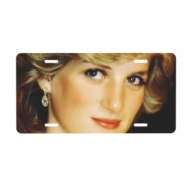 Princess Diana Poster Decorative Car Front License Plate Metal Car ...