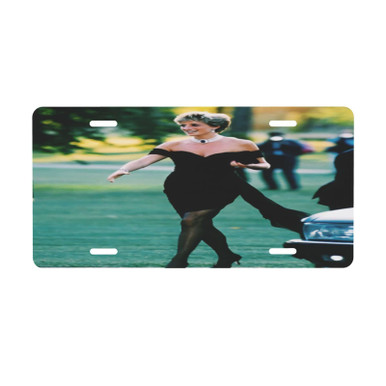 Princess Diana Decorative Car Front License Plate Metal Car Plate Bikes ...