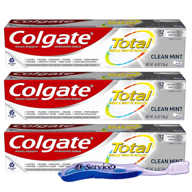 Toothpaste Clean Mint Total Toothpaste, 6 Ounce Clean Mint Toothpaste ...