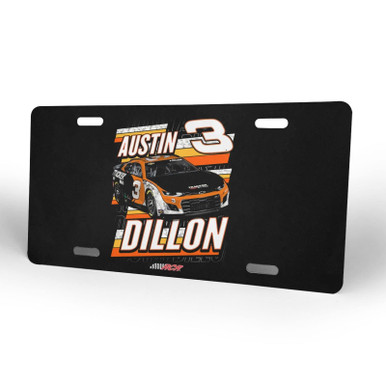 Austin Dillon 3 Aluminum Car License Plate Tag Automotive Decoration ...