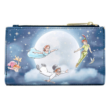Loungefly Disney Peter Pan Second Star Flap Wallet - Warehousesoverstock