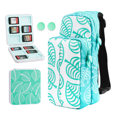 GLDRAM Travel Bag Bundle for Nintendo Switch, Cute Carrying Case for ...