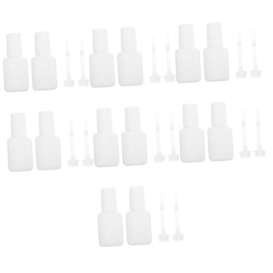 FOMIYES 77 pcs nail bottle small plastic containers container with lid ...