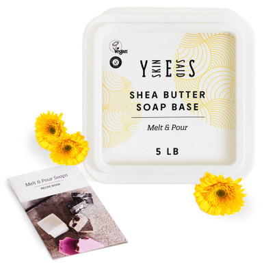 Skin Said Yes Shea Butter Soap Base - 5 Lb Melt and Pour Soap Base ...
