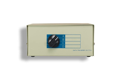 Kentek BNC 4 Way Manual Data Switch Box Female I/O ABCD Port for ...