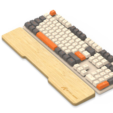 Bamboo Keyboard Wrist Rest,Ergonomic Gaming Keyboard Rest,Keyboard ...
