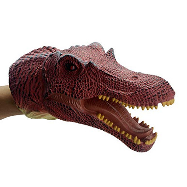 Passionfun Realistic Dinosaur Hand Puppet - Spinosaurus | Soft Rubber ...