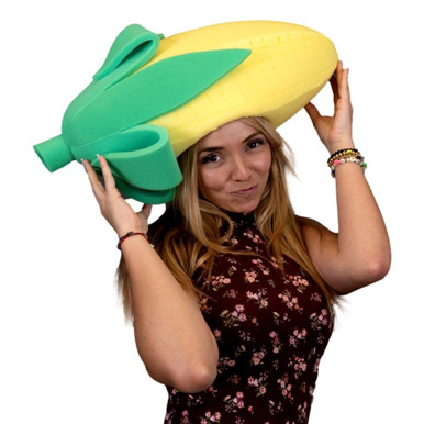 FOAM PARTY HATS: Corn Cob Hat - Corn Party Hat - Food Party Hat - Food ...