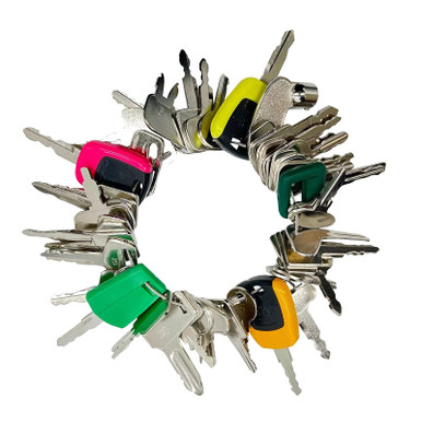 Heavy Equipment Keys Master Set, Construction & Builder Master Key Set ...