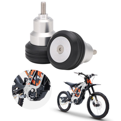 JFG RACING Sur Ron Frame Sliders,Motorcycle Engine Guards Bumper Crash ...