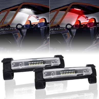 LED Dome Light UTV Interior Dome Light, Universal Roll Bar Mount LED ...