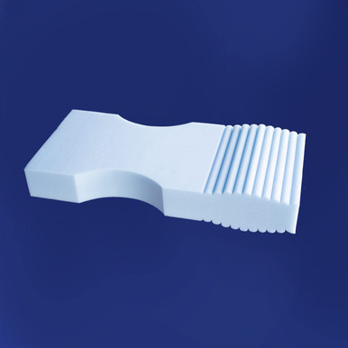 Back Support Basics Knee-T Leg Pillow - Medical Grade High Resiliency ...