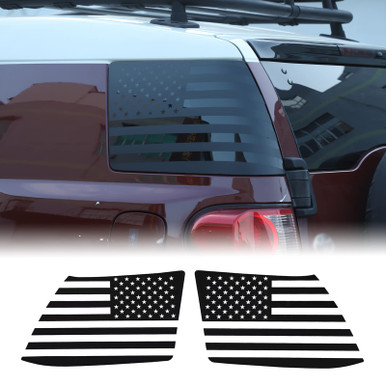 Tailgate Side Window American Flag Window Decal Sticker Fit for Toyot@a ...