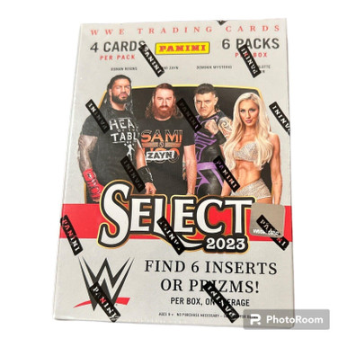 2023 WWE Select Blaster Box Factory Sealed 6 Packs Per Box 4 Cards Per ...