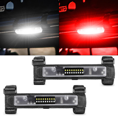 Rfroad Lighting UTV Interior Light, Universal Roll Bar Dome Light Roll ...