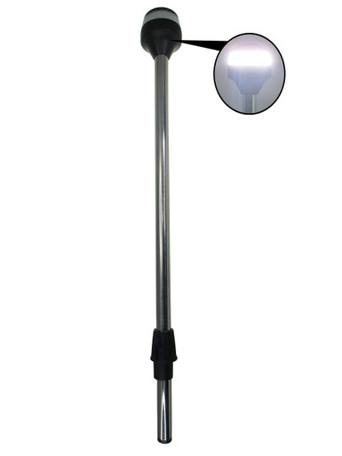 Pactrade Marine White LED 24'' All Round Stern Anchor Plug-In Light ...