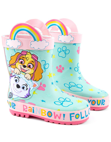 Paw Patrol Wellies Girls Kids Toddlers | Everest Skye Rescue Pups ...