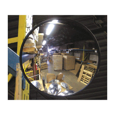 Vision Metalizers 18" Outdoor Acrylic Round Convex Mirror, Security ...
