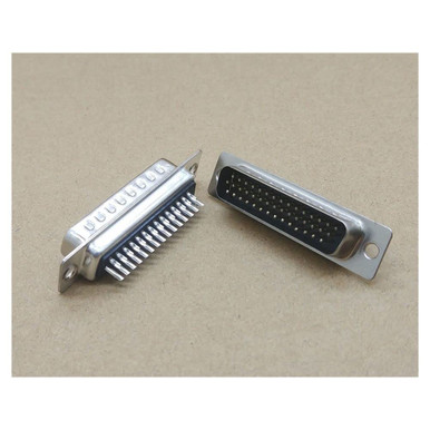 10 Pcs Serial Port D-SUB 44 Pin Male Solder Type Plug Adapter Connector ...