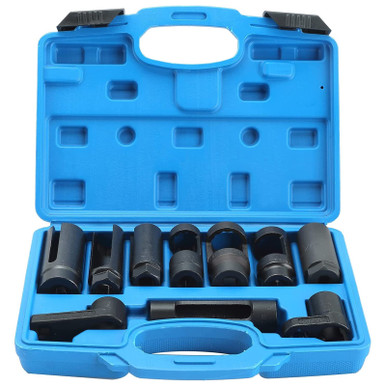 ATPEAM Oxygen Sensor Socket Set 10 Piece O2 Sensor Socket Set Oxygen ...