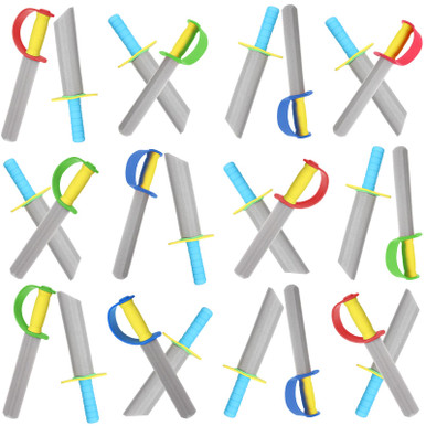 Honoson 16 Inch Foam Swords Foam Prince Sword Toy Fake Swords Pirate ...